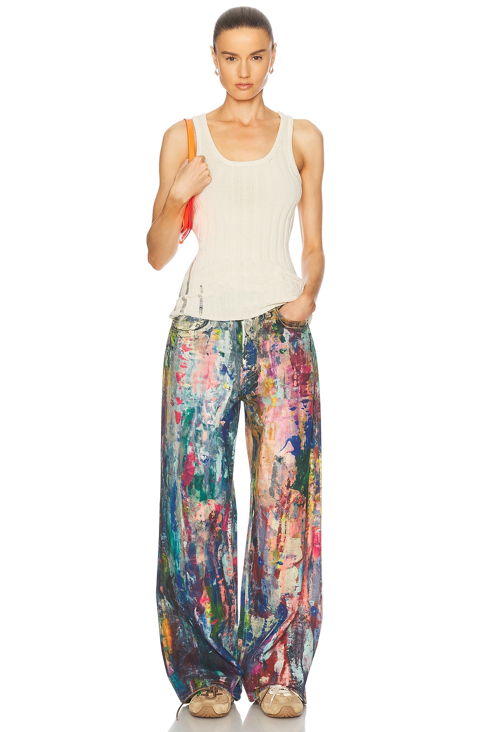 ACNE STUDIOS Acne Studios Kombo Gummy Tank Top